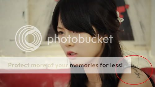 HyunA’s Tattoo – HAPPY COLLECTOR